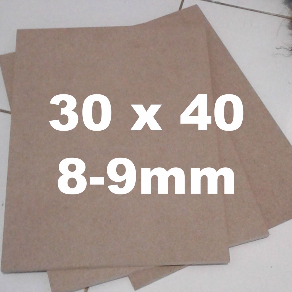 Jual papan mdf ukuran 30x40 cm 9mm | Shopee Indonesia