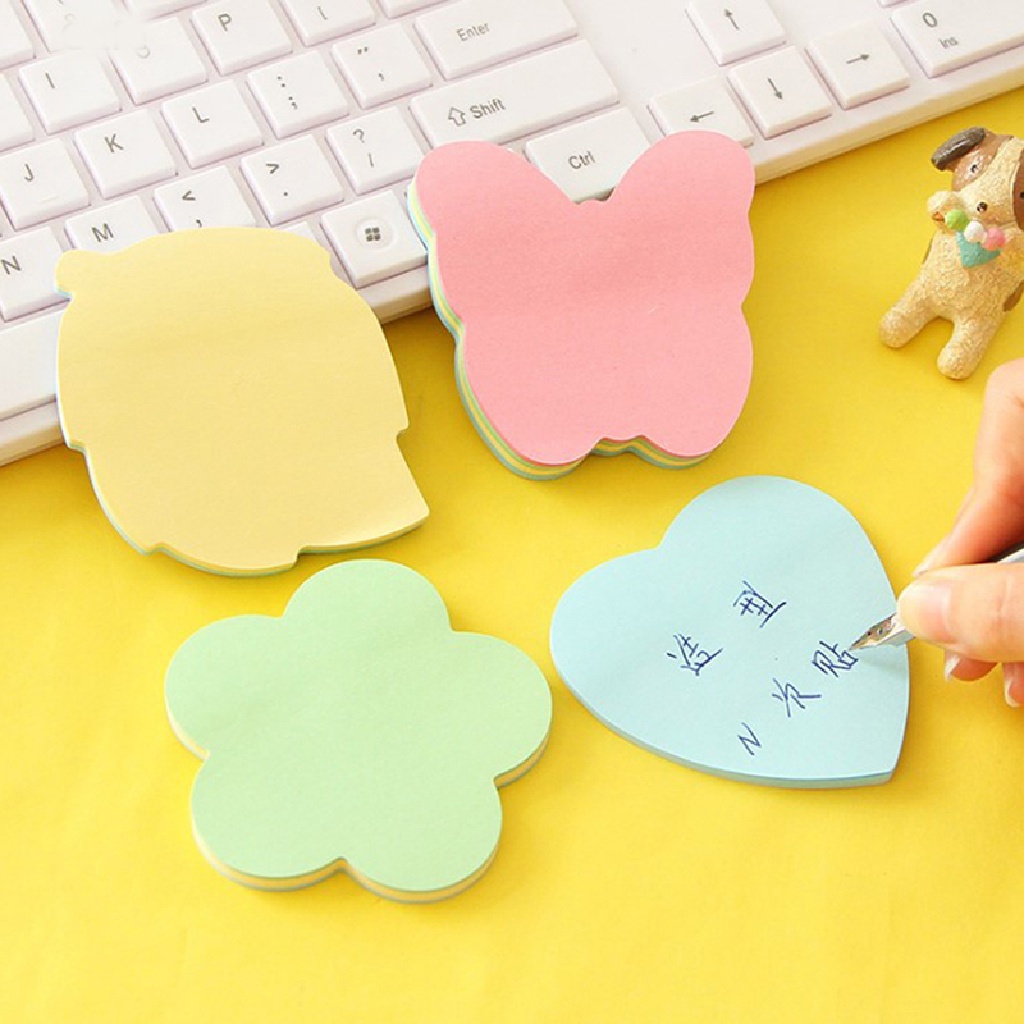 Jual KERTAS CATATAN MEMO KERTAS PENANDA STICKY NOTES BERBAGAI BENTUK ...
