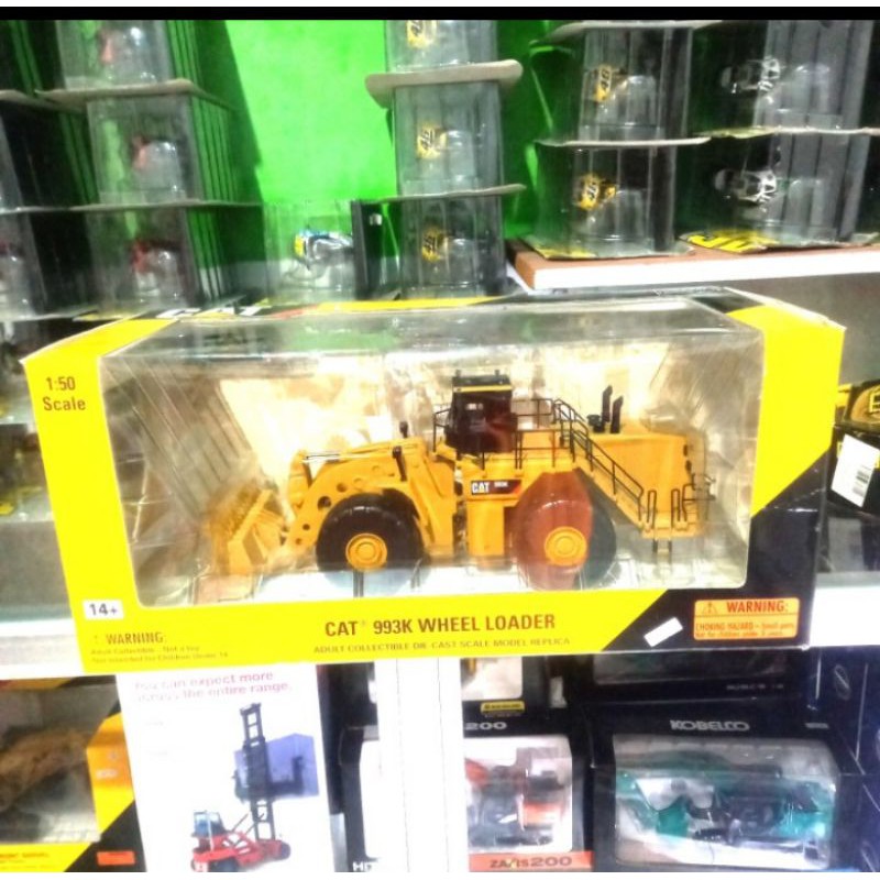 Jual Diecast Miniatur Alat Berat Cat Caterpillar 993K wheel loader ...