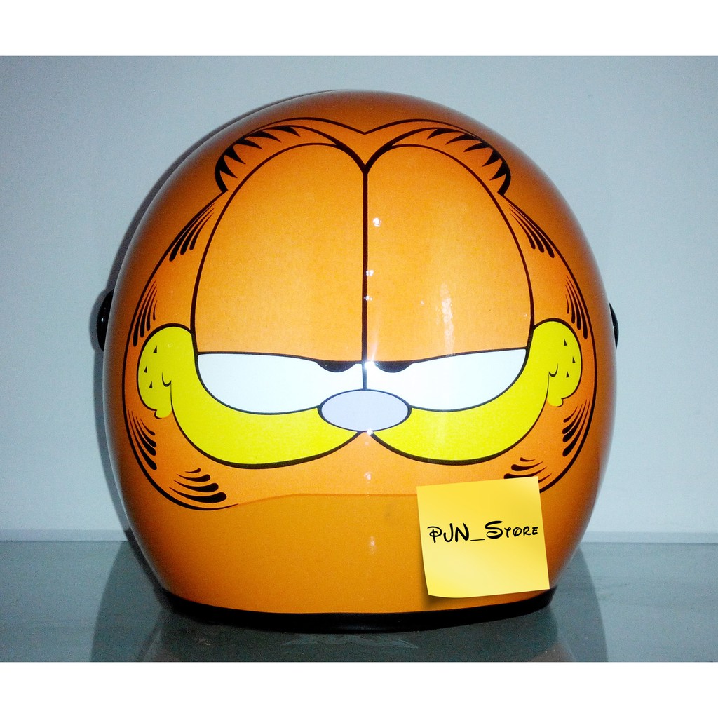 Jual HELM ORIGINAL XYZ KARAKTER GARFIELD. HELM GARFIELD | Shopee Indonesia