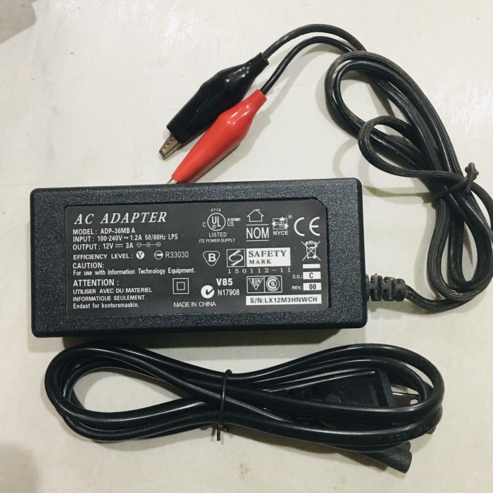Jual ADAPTOR 12V PENGUBAH ARUS LISTRIK AC KE DC 12V 3AMPERE ORIGINAL ...