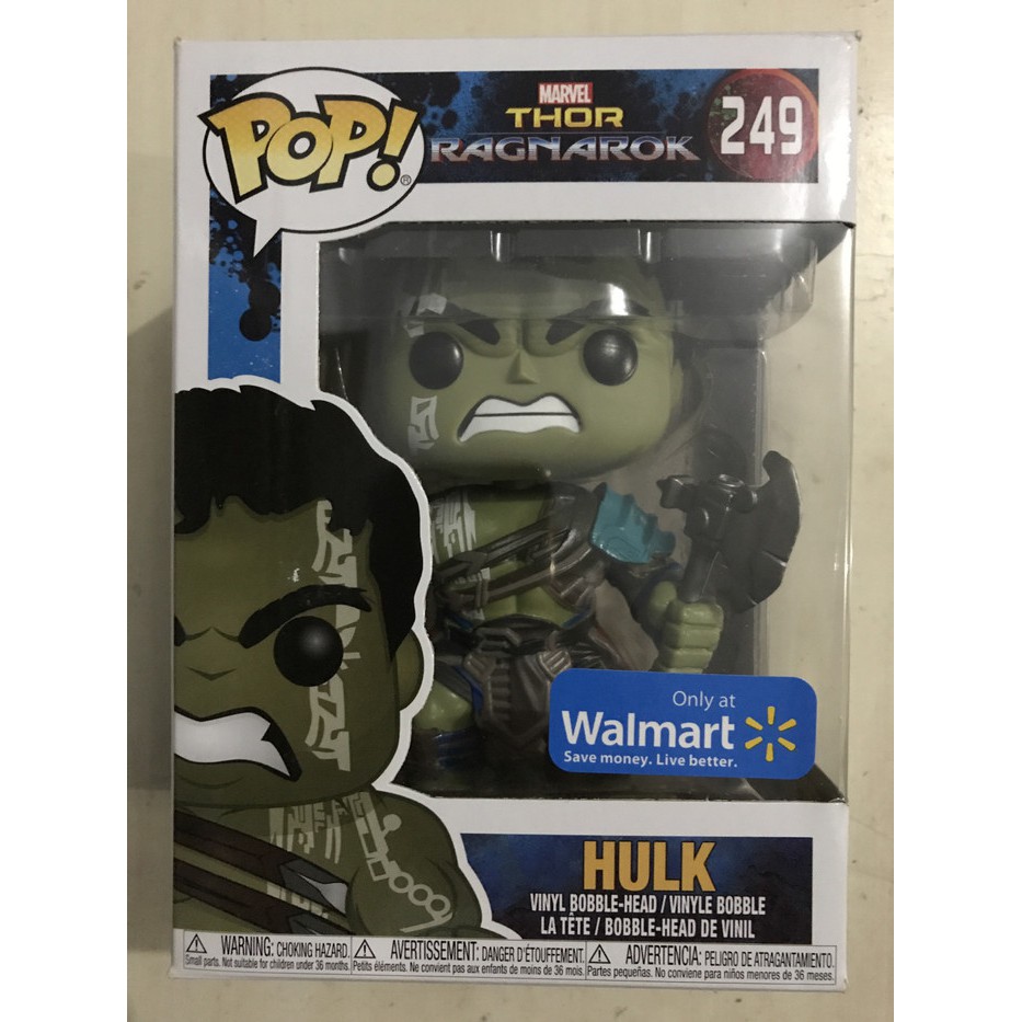 Jual Funko POP! Marvel: THOR RAGNAROK - Hulk Axe No Armor No Helmet ...