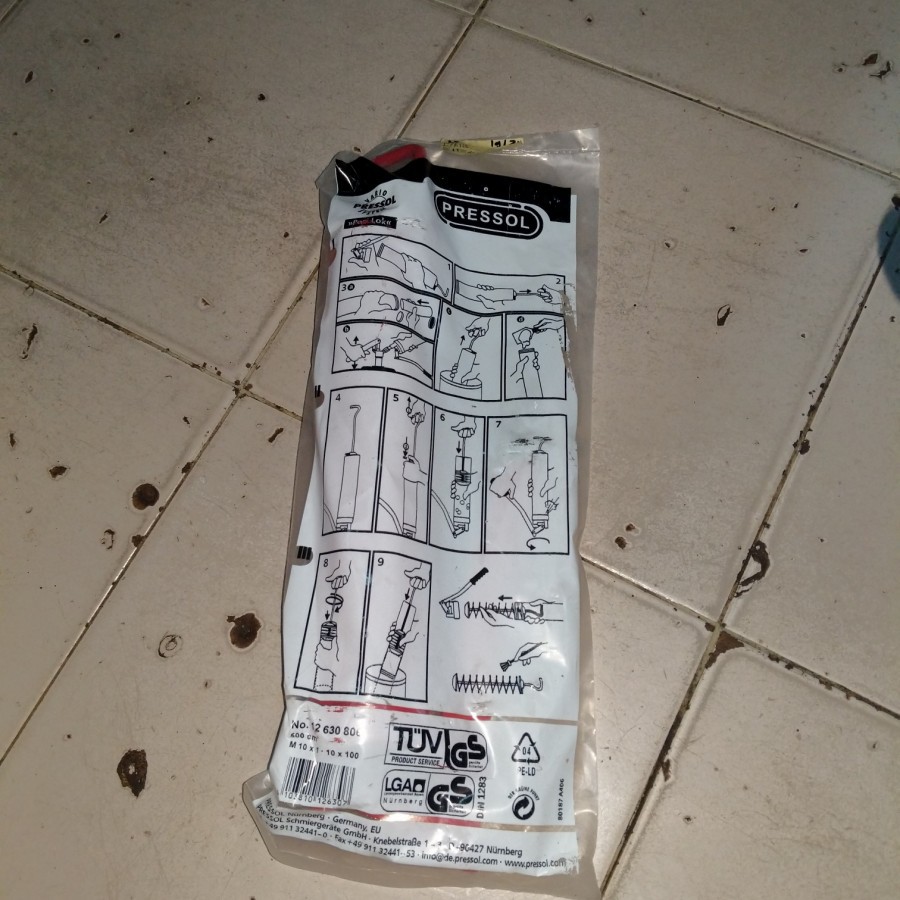 Jual hand grease alat vet manual pompa tangan pressol merah | Shopee ...