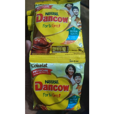 Jual Dancow FortiGro Cokelat Renteng Isi 10 Sachet | Shopee Indonesia