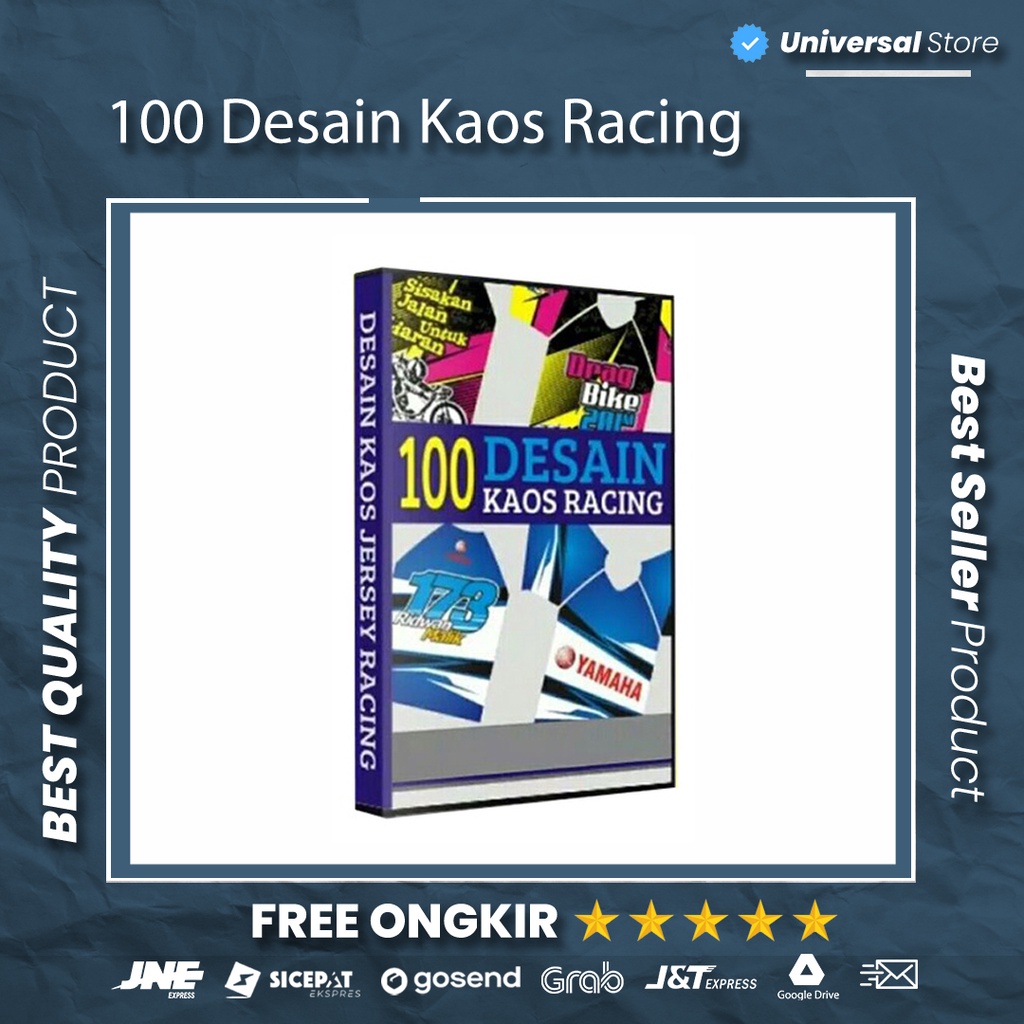 Jual Koleksi 100 Template Desain Kaos Racing Jersey Full Print T-Shirt ...