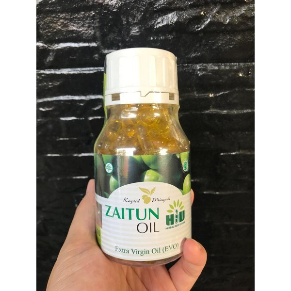 Jual Kapsul Minyak Zaitun Oil, Extra Virgin Oil, HIU 200 kapsul ...