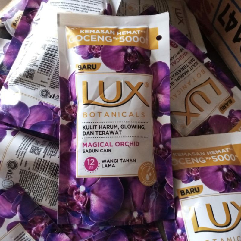 Jual Lux Botanical Sabun Mandi Cair Magical Orchid 85/90Ml | Shopee Indonesia