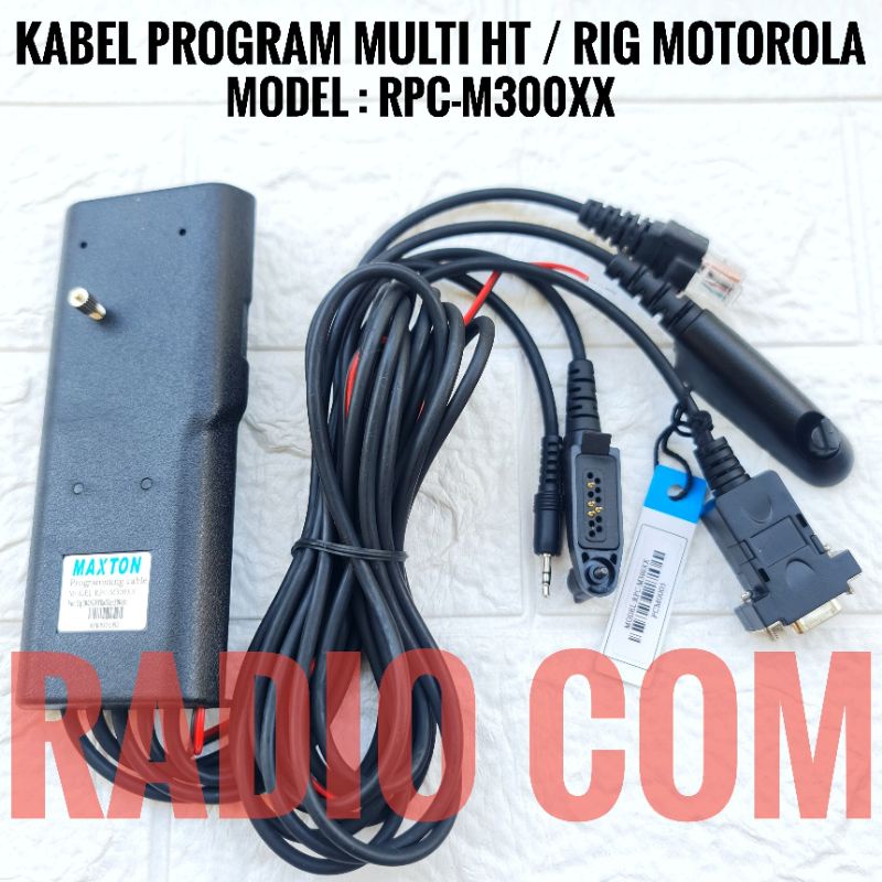 Jual KABEL PROGRAM MULTI RADIO RIG HT MOTOROLA ALL IN ONE TO HT ...
