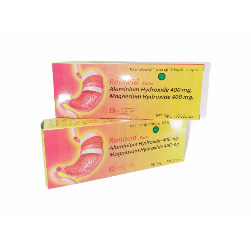 Jual Ranacid Forte Tablet Rama | Shopee Indonesia