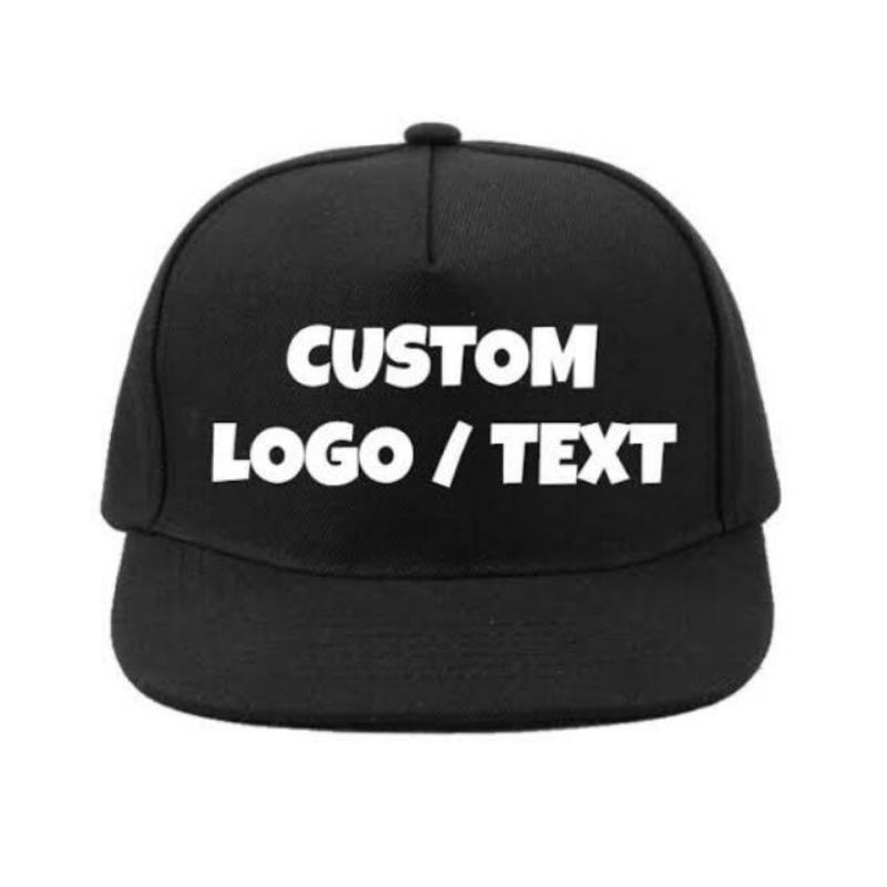 Jual Topi Snapback Custom Nama dan LOGO BRAND Apapun/ Tulisan size ...