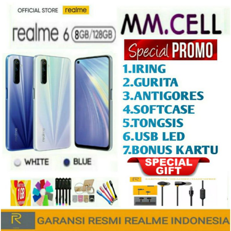 Jual REALME 6 RAM 8/128 GB | REALME 6 4/128 | REALME C25 4/64 | C35 ...
