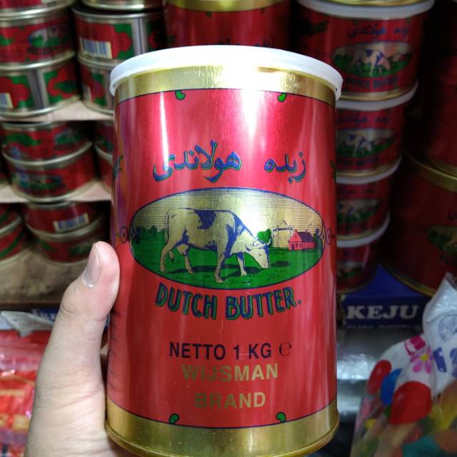 Jual Butter Wijsman 1kg KALENG / MENTEGA BUTTER WISMAN 1kg KALENG ...