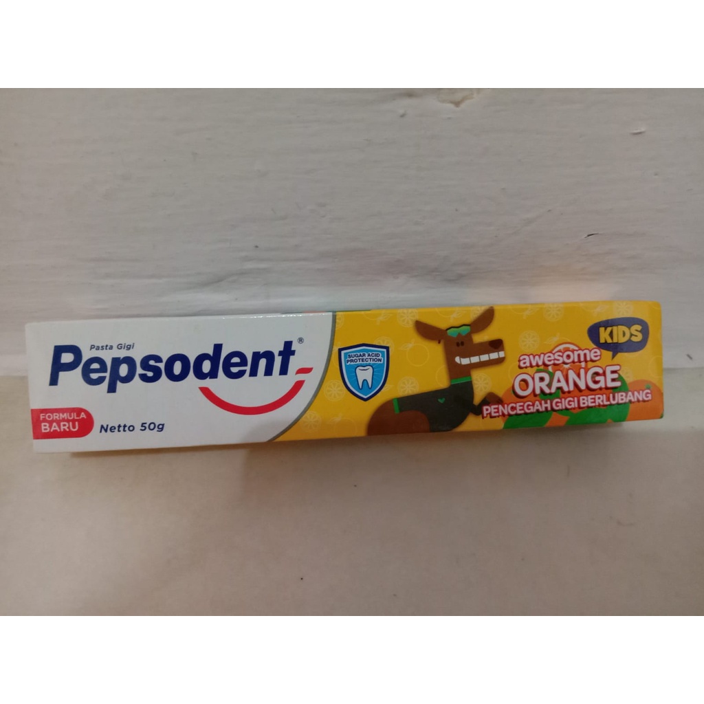 Jual Pasta Gigi Anak Pepsodent Anak/ Pepsodent Kids Rasa Jeruk/ Orange ...