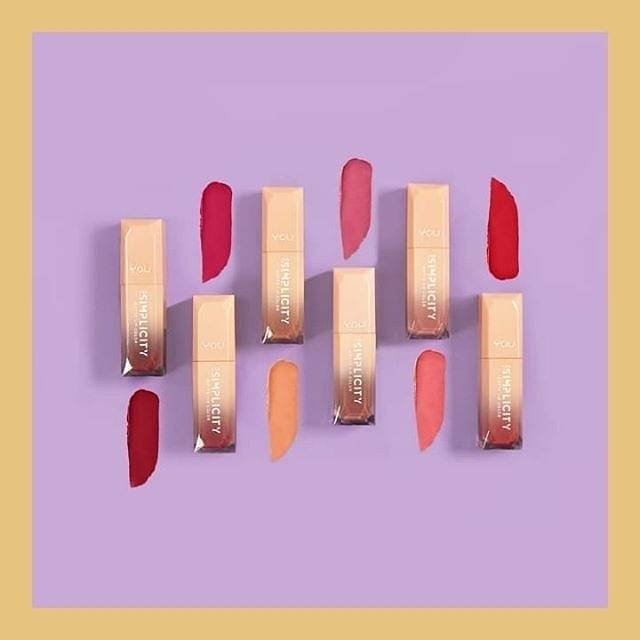 Jual PROMO THE SIMPLICITY MATTE LIP/LIPCREAM YOU/LIPCREAM MATTE ...
