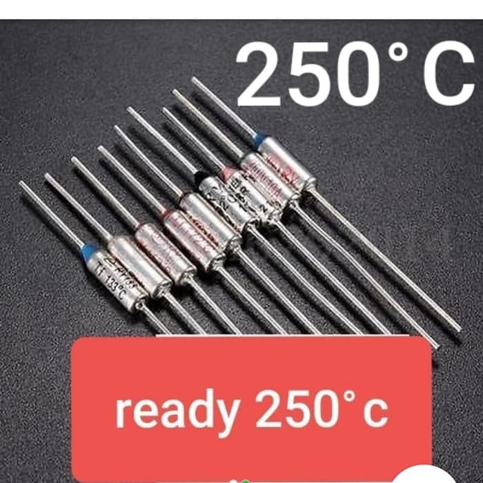 Jual termofuse sekering fuse skering 10a 10ampere 250 250°C strika 240 ...