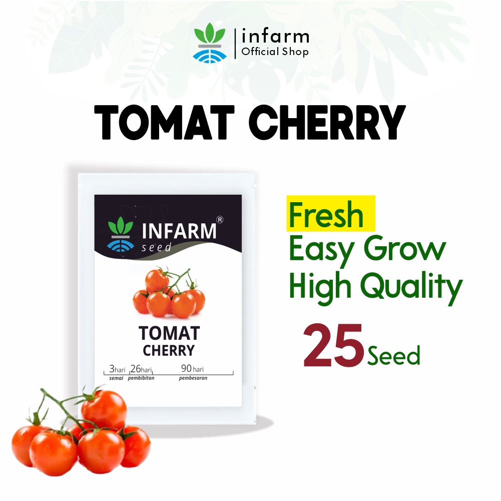 Jual INFARM - Benih Bibit Biji Super Tomat Cherry | Shopee Indonesia