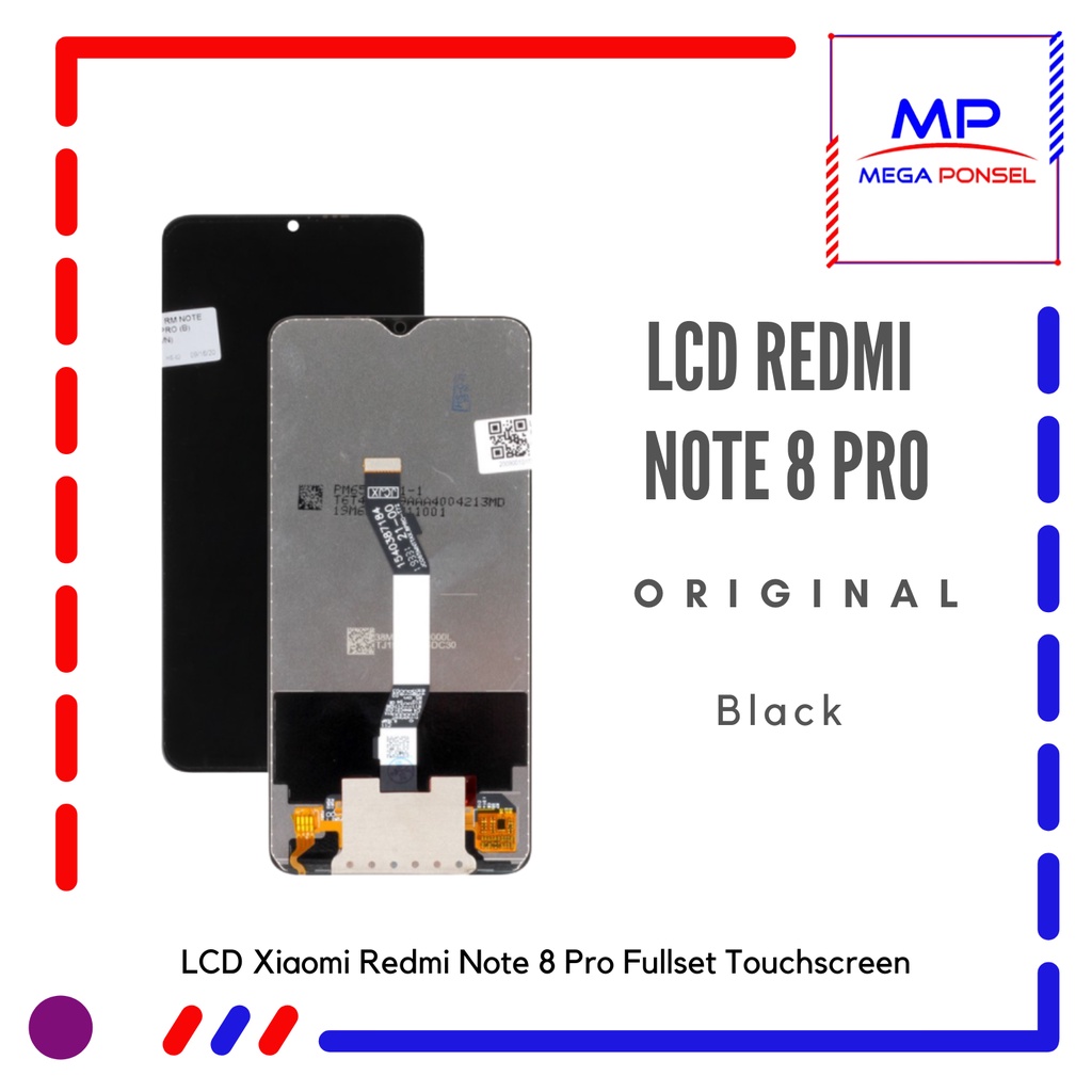 Jual LCD Xiaomi Redmi Note 8 Pro Fullset Touchscreen - Mega Ponsel ...