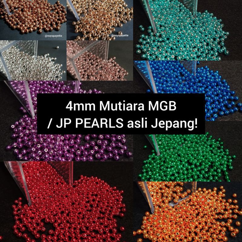 Jual 4mm 10gram MOTE PAYET MUTIARA/PEARL MGB asli JEPANG!! | Shopee ...