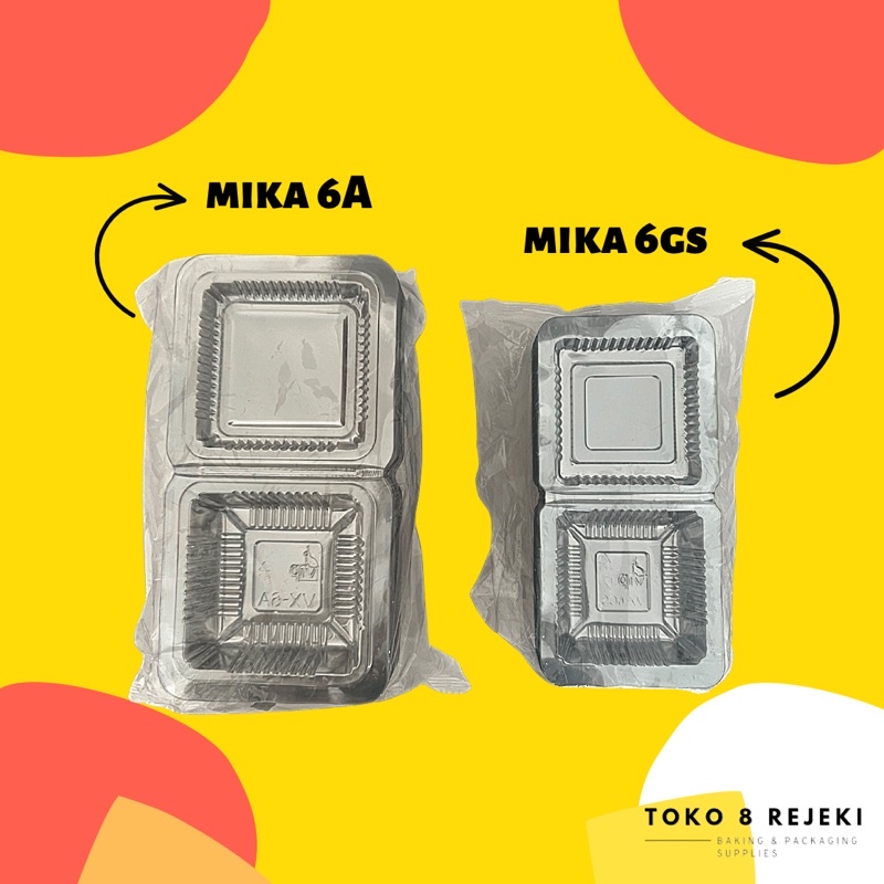 Jual Mika Getuk/ Mika Martabak Mini / Mika Donut/ Kotak Snack [100 pcs ...