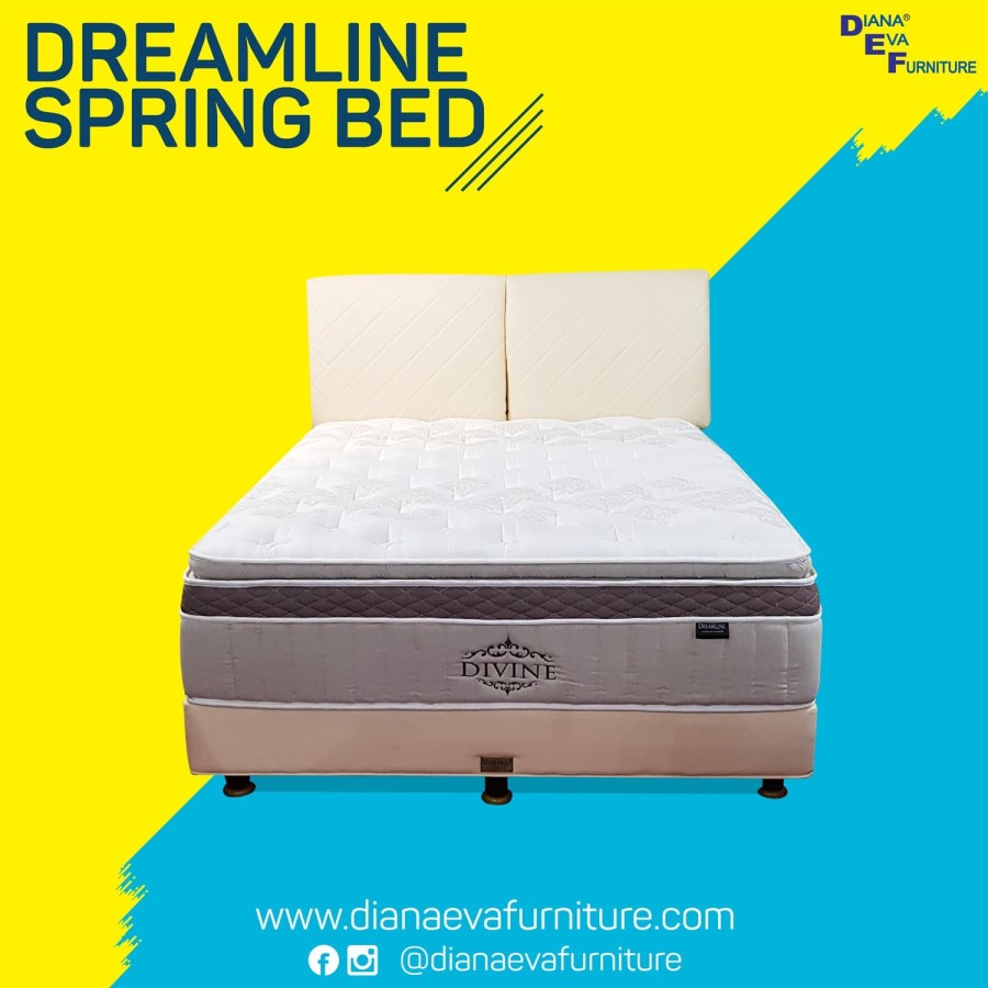 Jual Dreamline Divine Kasur Springbed | Shopee Indonesia