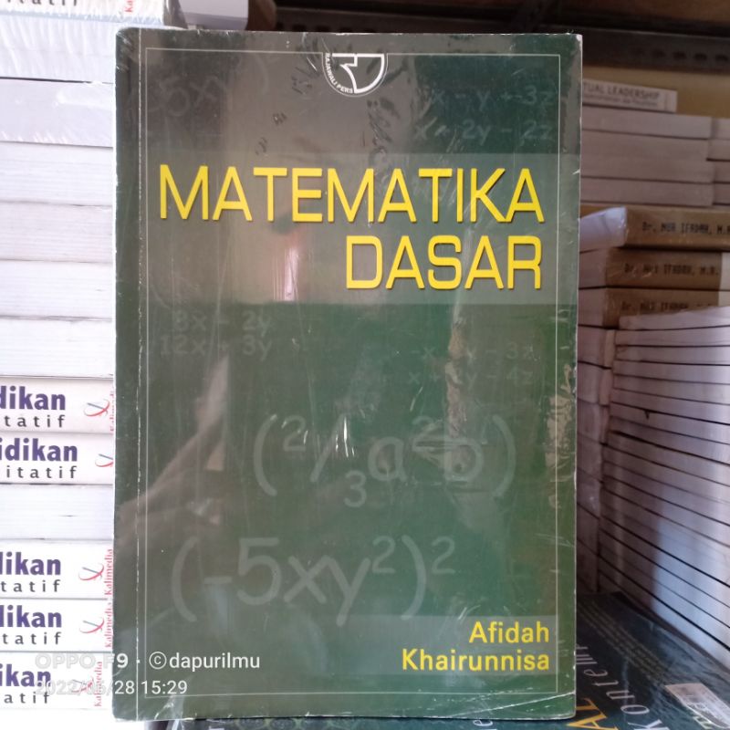 Jual Buku Original: Matematika Dasar ( MATEMATIKA DASAR ) | Shopee ...