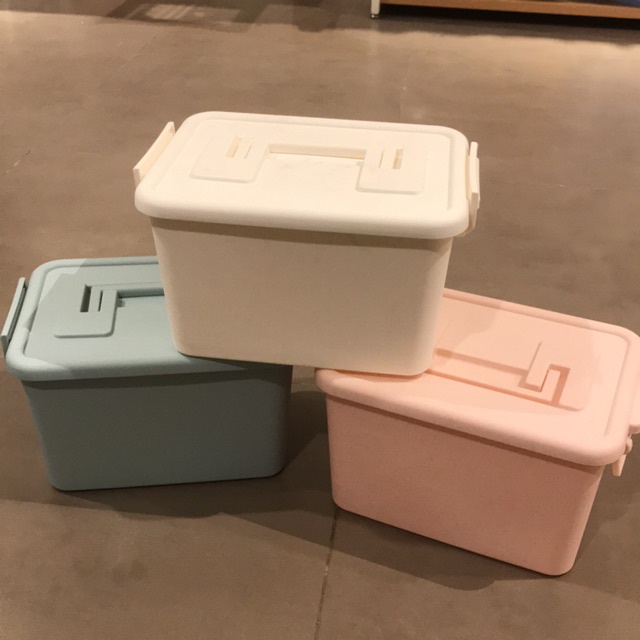 Jual MINISO STORAGE BOX Kotak penyimpanan Plastik Kotak Kontainer ...