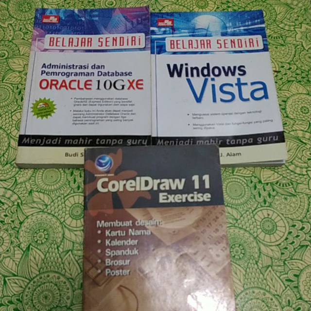 Jual HARGA 1AN CORELDRAW 11 EXERCICE/ WINDOWS VISTA/ PEMROGRAMAN ... Jual HARGA 1AN CORELDRAW 11 EXERCICE/ WINDOWS VISTA/ PEMROGRAMAN ...