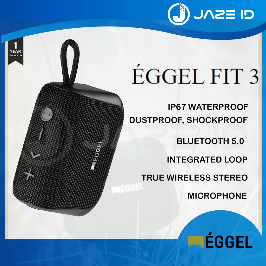 Jual Eggel Fit 3 Waterproof Portable Bluetooth Speaker Stereo Mini HIFI ...