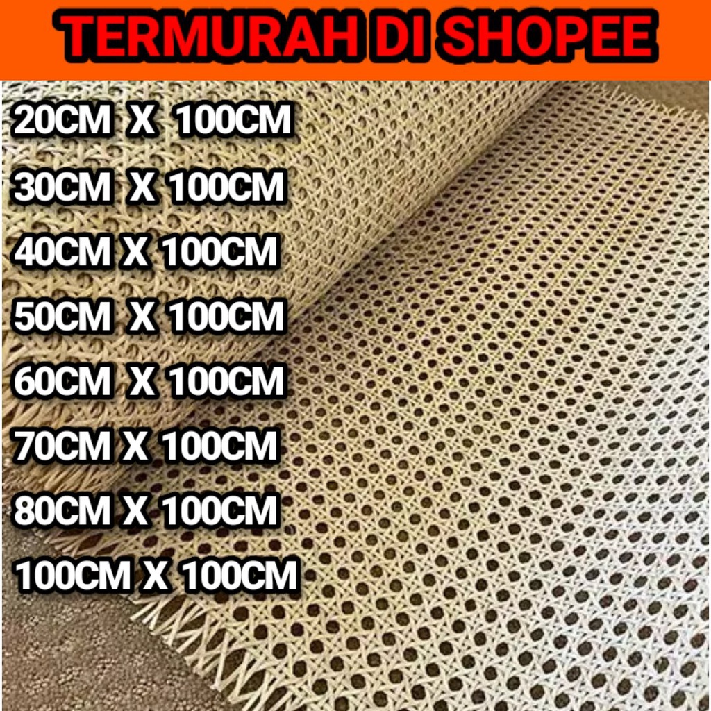 Jual ROTAN - ANYAMAN ROTAN ALAMI LEMBARAN/ROTAN KULIT ALAMI LEBAR 100cm ...