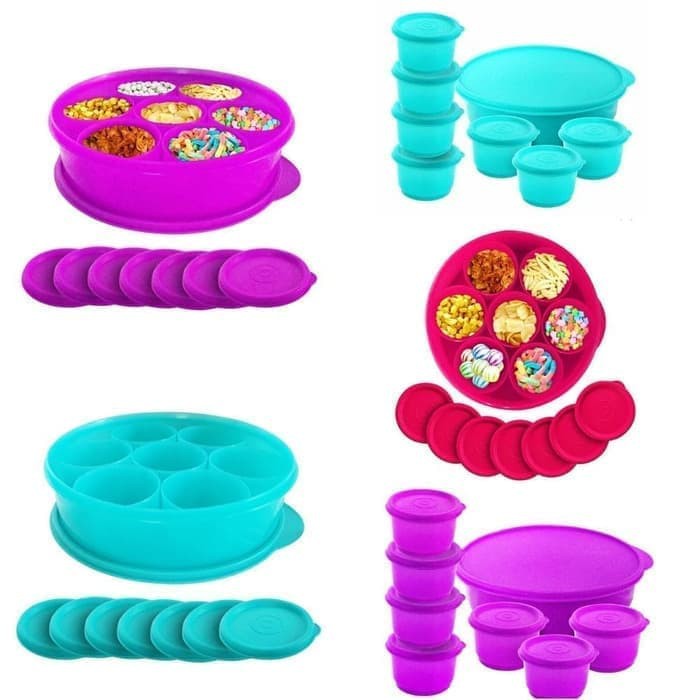 Jual [OEDO] CALISTA OEDO CIRCLE BULAT ISI 8 PCS / TEMPAT BUMBU MAKAN ...