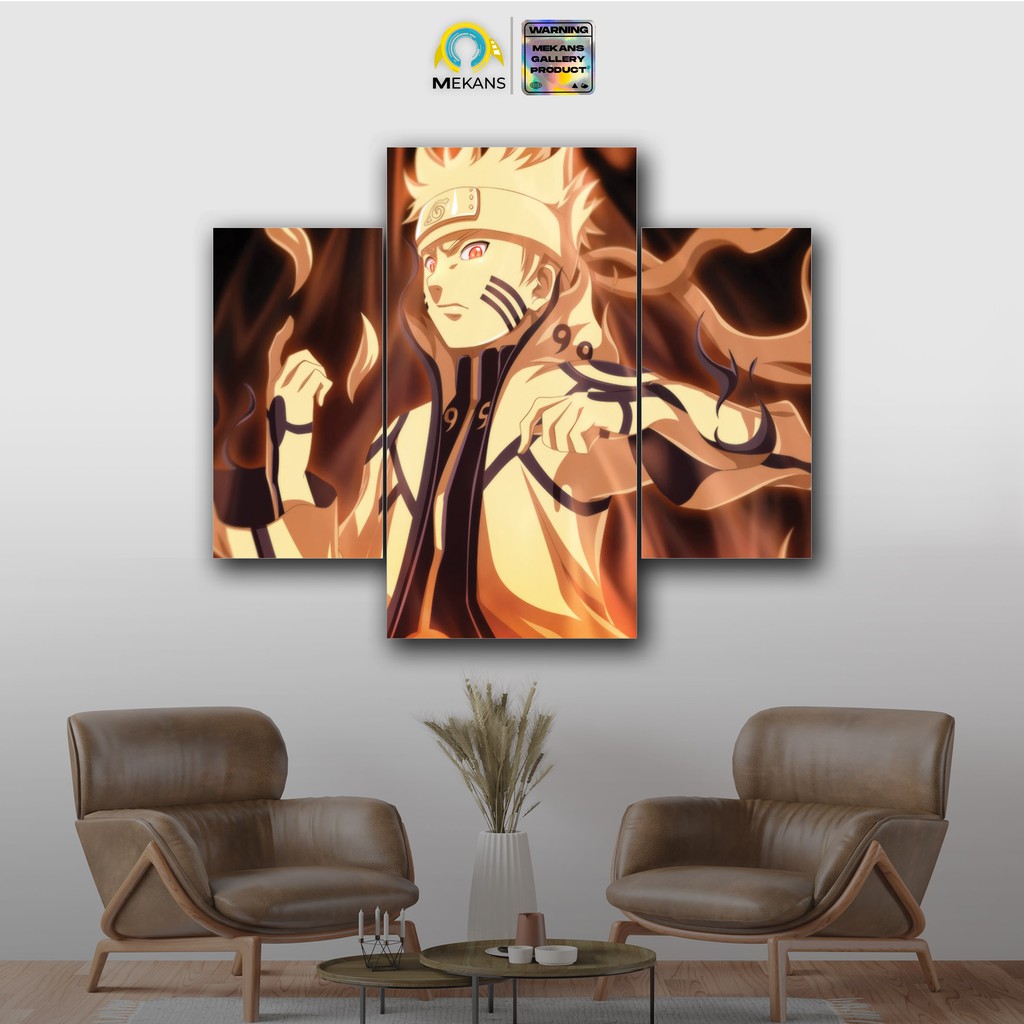 Jual MEKANS 1 SET Pajangan Hiasan dinding NARUTO Poster Kayu | Shopee ...