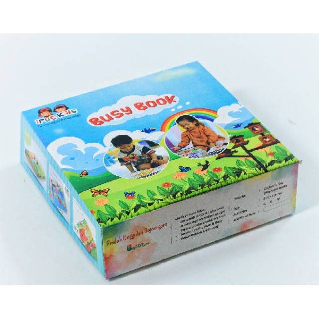 Jual Busy Book READY STOCK TIDAK PERLU PO isi 5 aktivitas edukasi ...