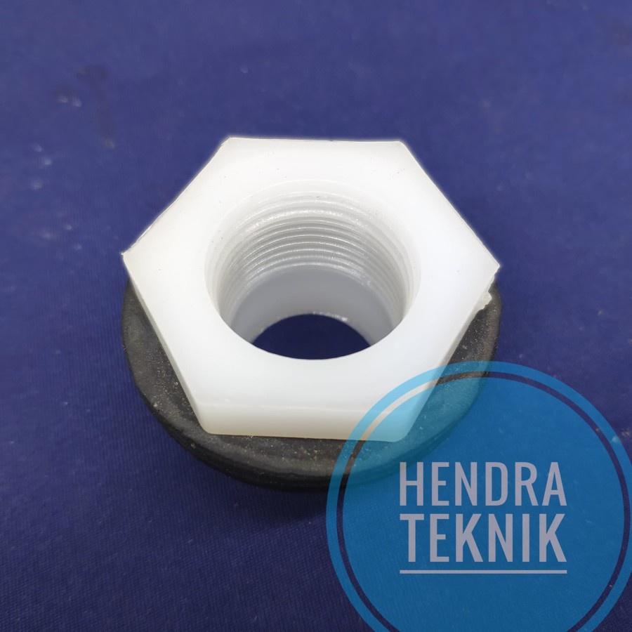 Jual MUR TANDON 1/2" 3/4" 1" IN PVC NEPEL TANDON 1/2" 3/4" 1" VERLOOP ...