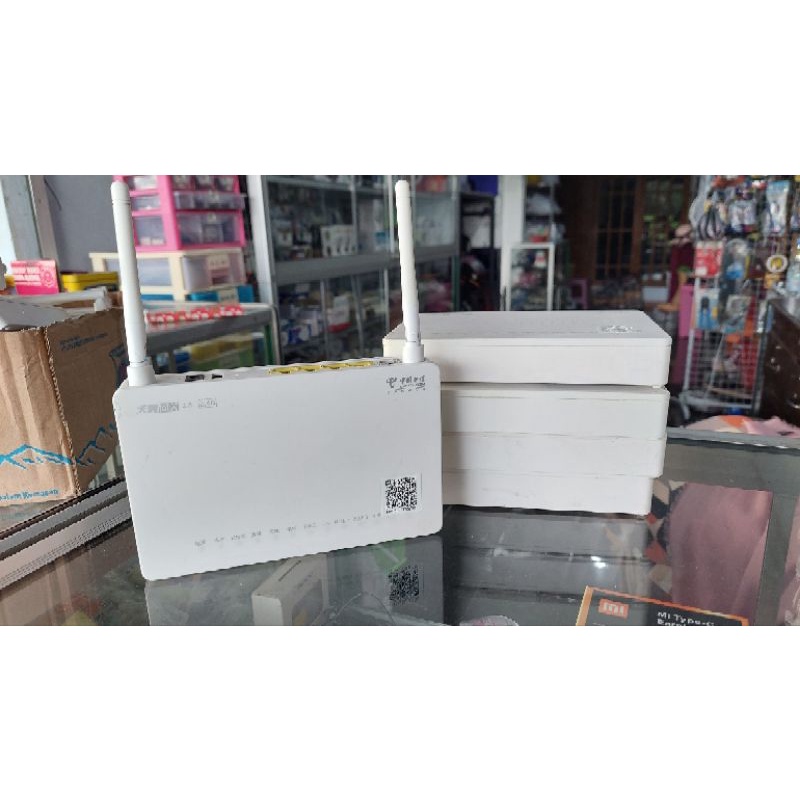 Jual modem ont onu ZTE F450 EPON plus ADAPTOR bisa remot | Shopee Indonesia