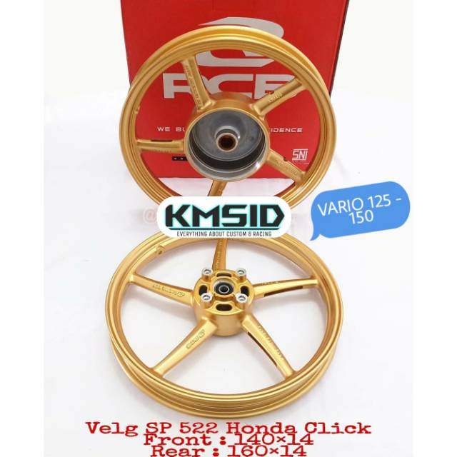 Jual Velg RCB SP522 R14 Vario 125 - 150 Old / New | Shopee Indonesia