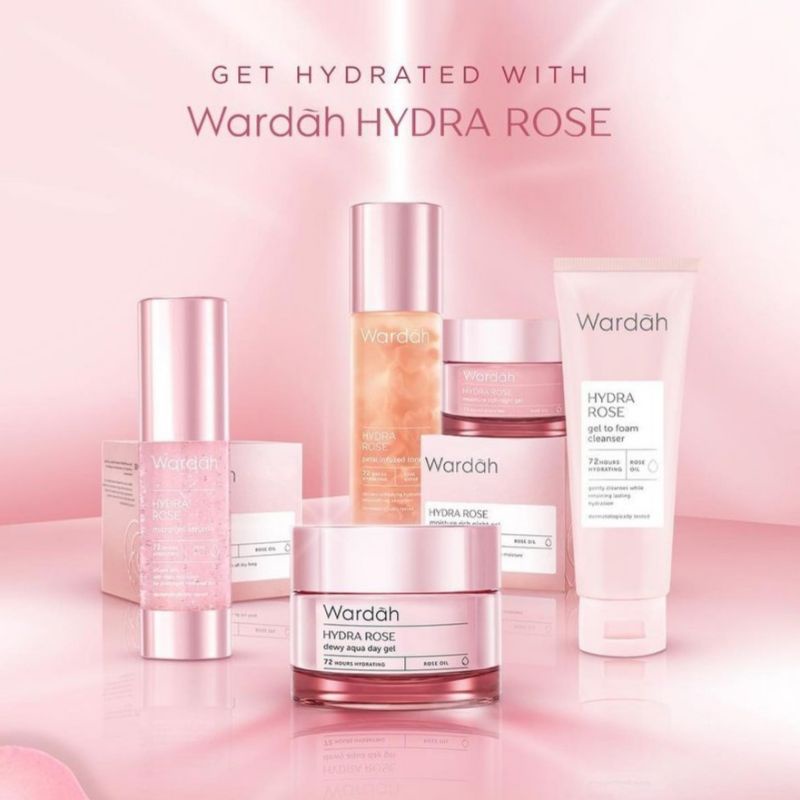 Jual WARDAH HYDRA ROSE SERIES | Shopee Indonesia