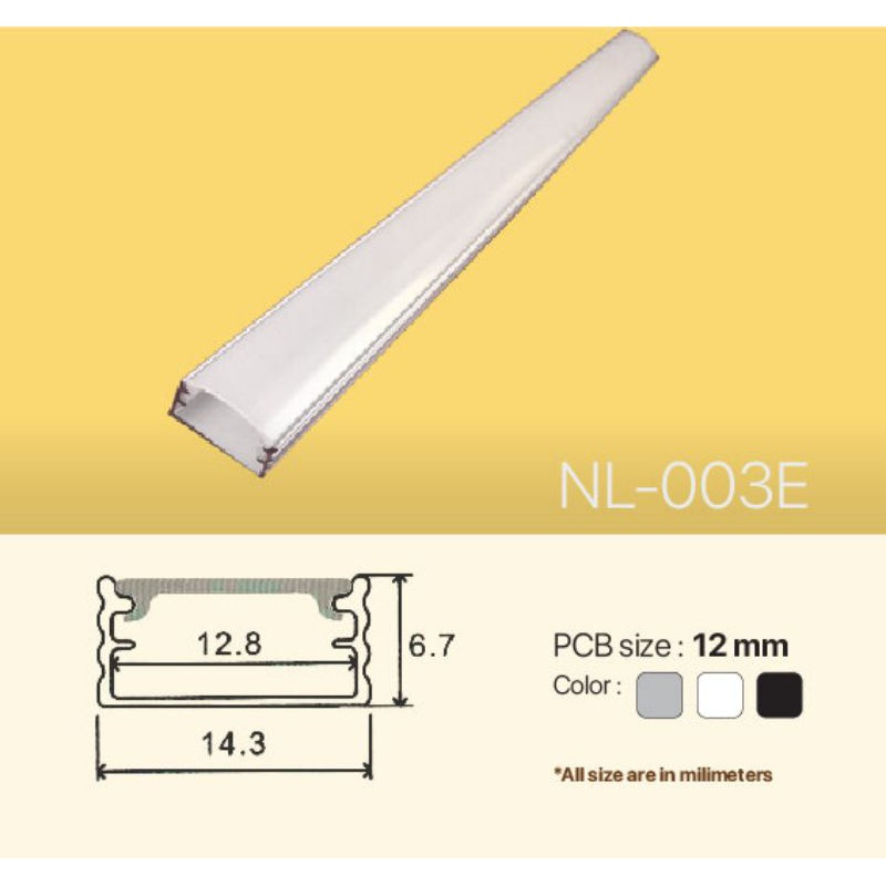 Jual Cover Strip LED / List LED / Casing Cover LED Nigel - NL003E ...