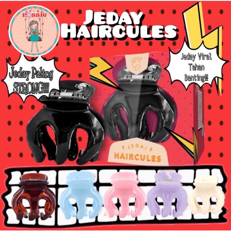 Jual Jeday Hercules 5cm/Jepitan Badai Hercules/Jepitan Rambut Jeday ...
