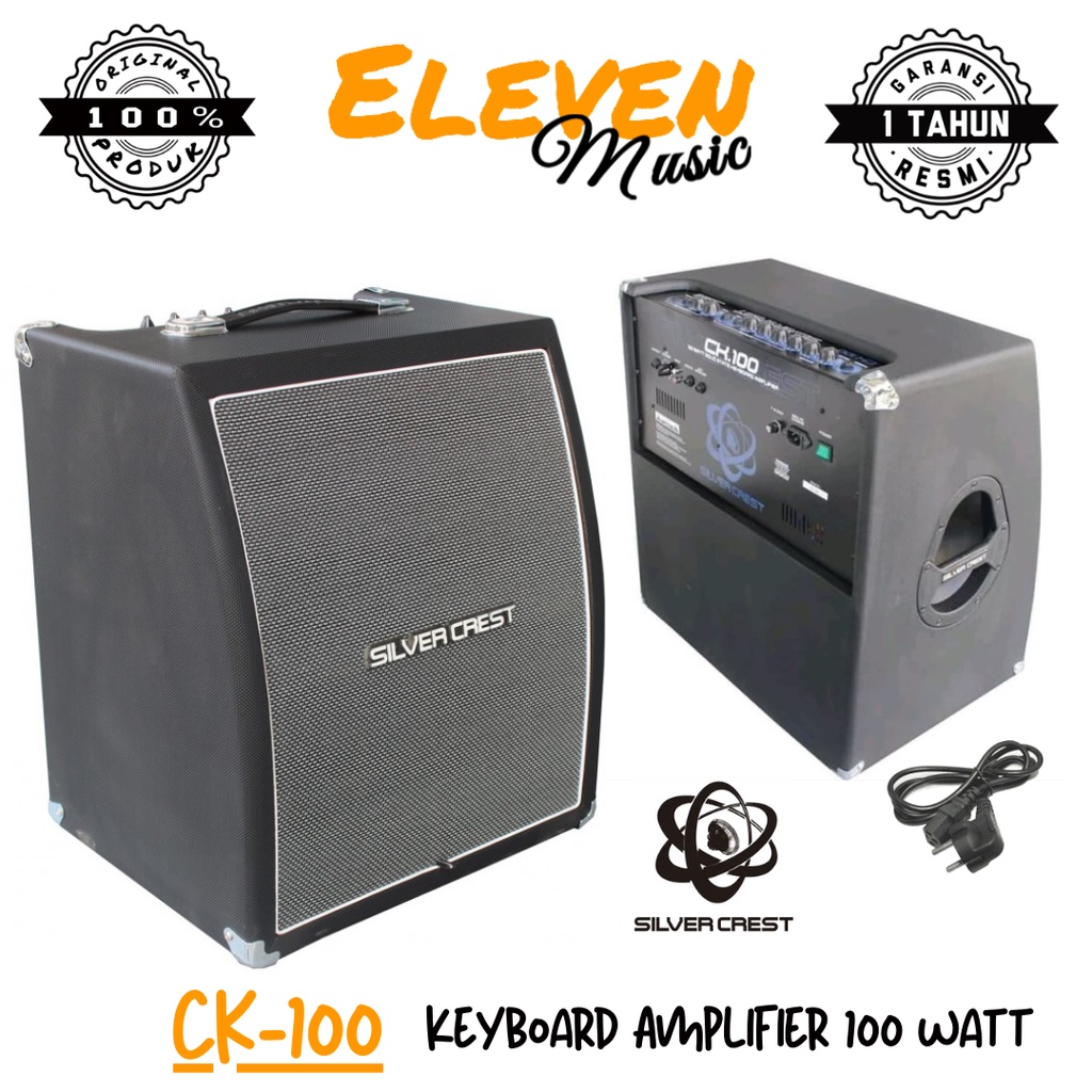 Jual Silver Crest CK-100 Keyboard Amplifier 100 Watt | Shopee Indonesia