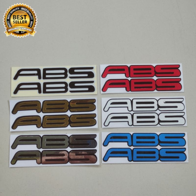 Jual Stiker ABS / Stiker ABS Universal / Stiker ABS Ninja Fi | Shopee ...