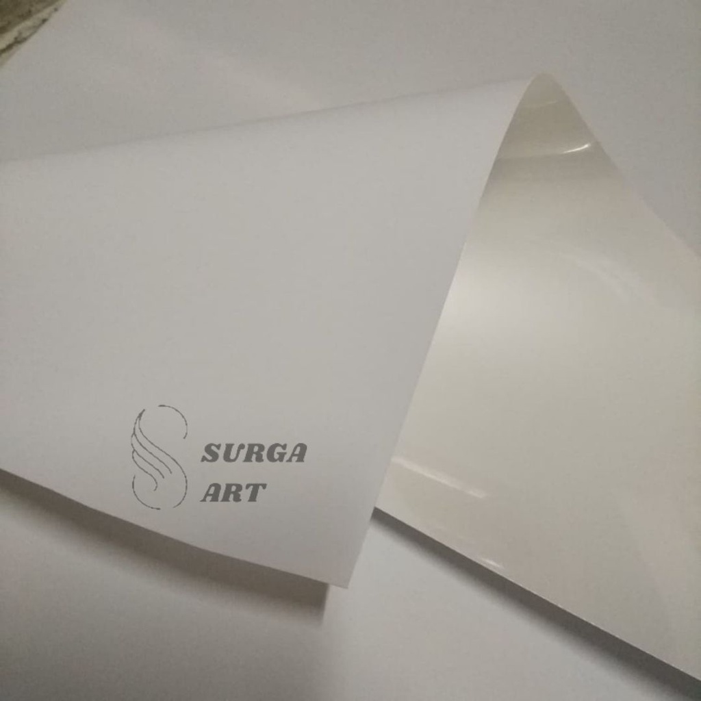 Jual Kertas Sticker CHROMO A4 Mengkilap Waterproof Stiker Doff Mate ...