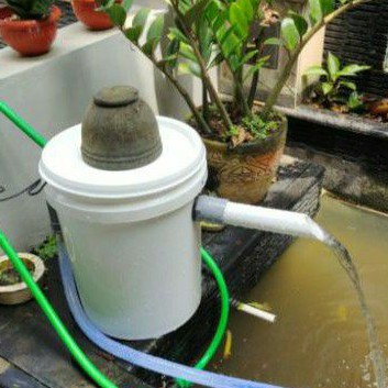 Jual Ember filter kolam ikan kapasitas 25kg | Shopee Indonesia