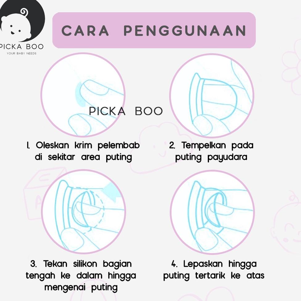 Jual B9M7 Penarik Puting Ibu Menyusui Nipple Puller PICKA BOO 7FV ...