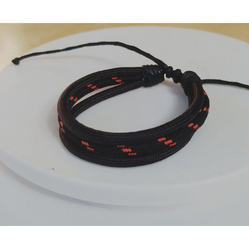 Jual 【COD】Gelang Tali Kombinasi 3 Rangkap Bulat , Gelang Tali Paracord ...