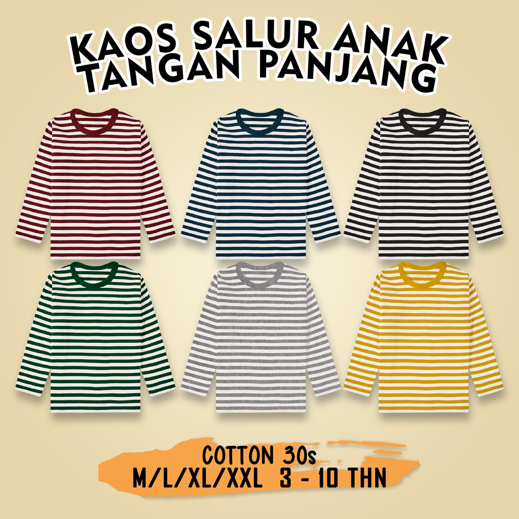 Jual BIG RAMADHAN SALE - OLIVERKIDS - Kaos Salur Apanjang Anak 3-10 ... Jual BIG RAMADHAN SALE - OLIVERKIDS - Kaos Salur Apanjang Anak 3-10 ...