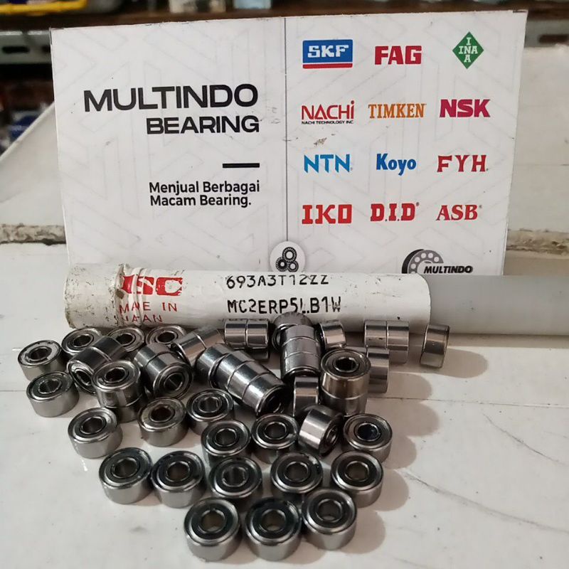 Jual Bearing 693 ZZ 3×8×4 ISC MADE IN JAPAN ORIGINAL | Shopee Indonesia