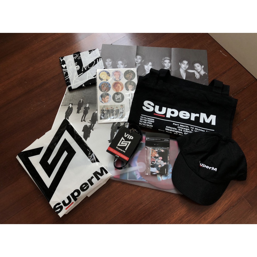 Jual SuperM - USA Concert Tour 2019 Official Merchandise | Shopee Indonesia
