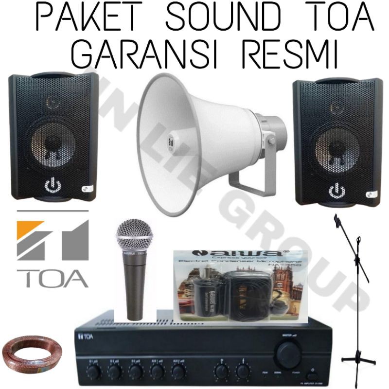 Jual PAKET SOUND TOA GARANSI RESMI PAKET NO 2 | Shopee Indonesia