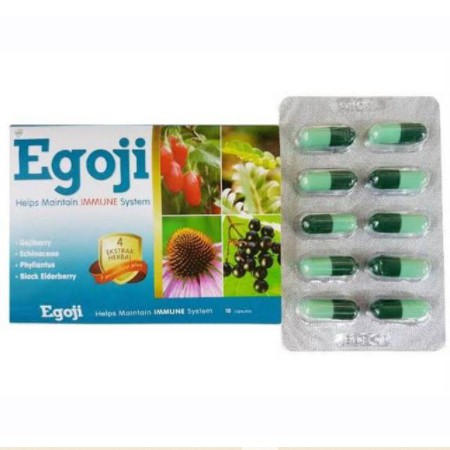 Jual Egoji Kapsul - 1 Blister isi 10 Kapsul Untuk Daya Tahan Tubuh ...