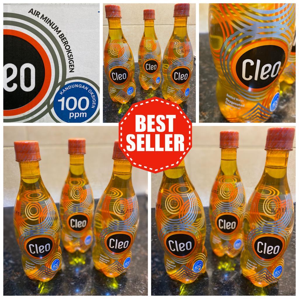 Jual CLEO AIR MINERAL 500ml CLEO OXYGEN WATER | Shopee Indonesia